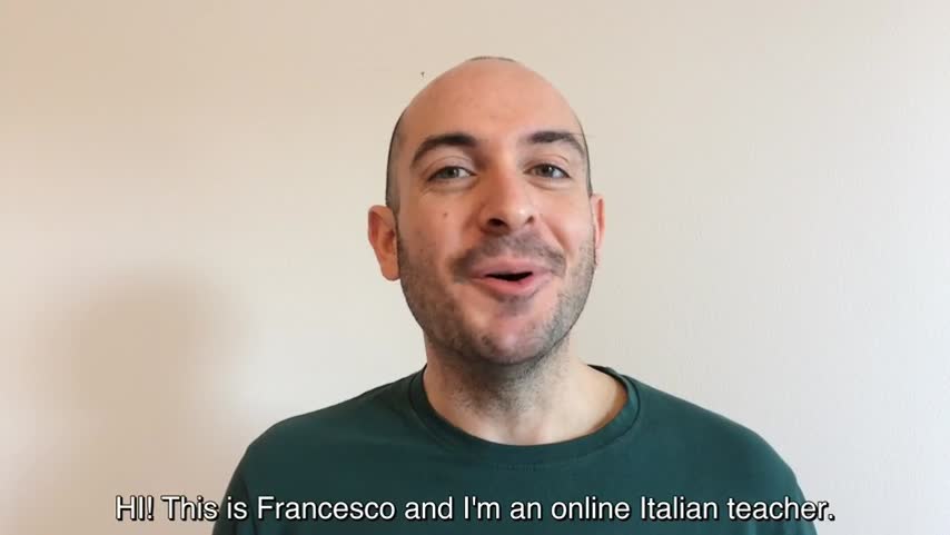 Learn italian with Francesco - An italian tutor from italki